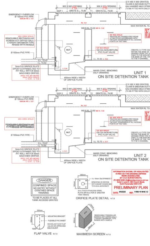 Work As Executed (OSD) - C&A Surveyors Sydney